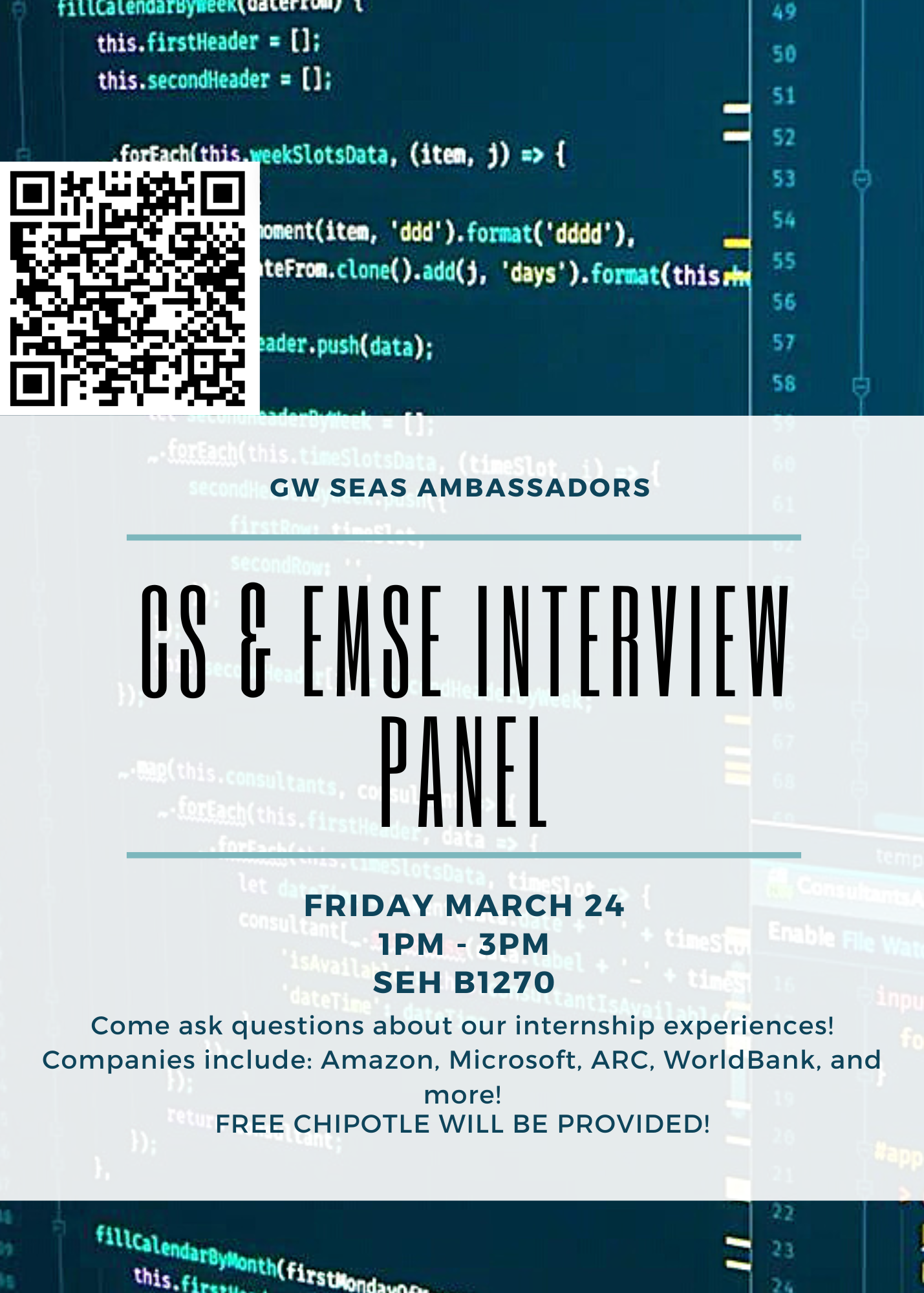 CS & EMSE Interview Panel | Department of Computer Science | School of Engineering & Applied ...